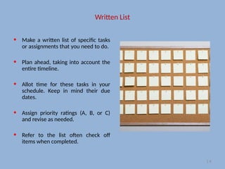 Time management basic principles which needed by individual | PPT