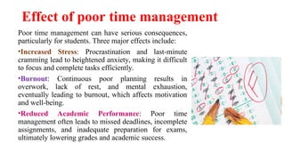 Effective Time Management Strategies for Dental Students and ...