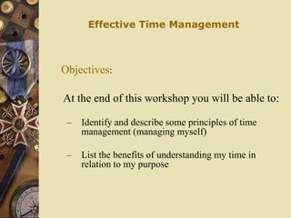 Time Management Session by Lawrence Alva | PPT