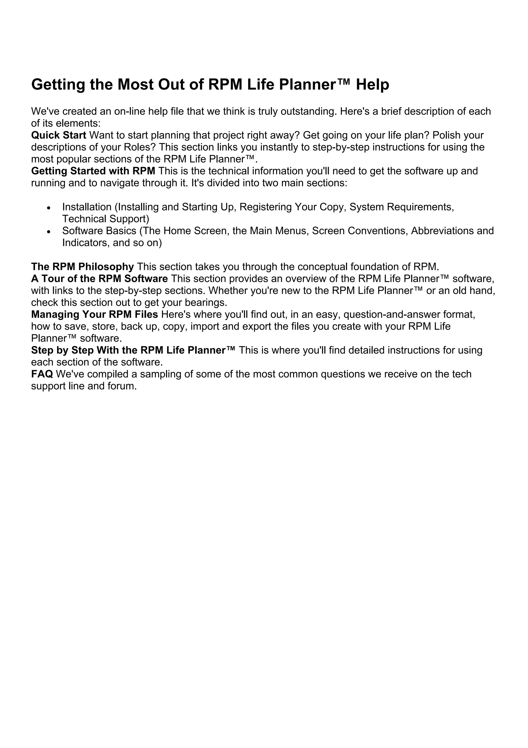 Time Management - Anthony Robbins - Rapid Planning Method | PDF