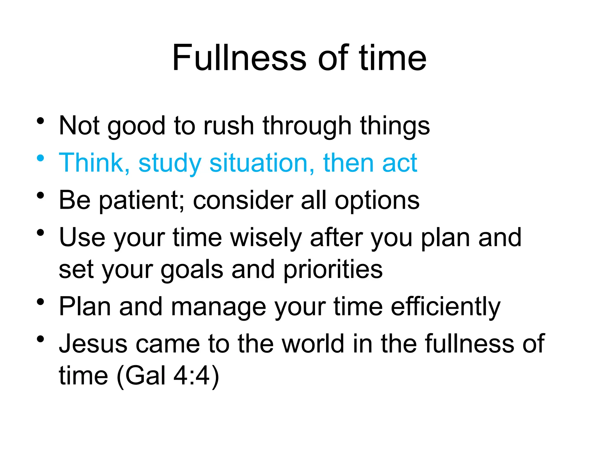 TimeManagement-BalancingSeries_ppt, St Augustine Sunday School Lesson 4 ...
