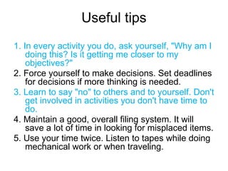 TimeManagement-BalancingSeries_ppt, St Augustine Sunday School Lesson 4 ...