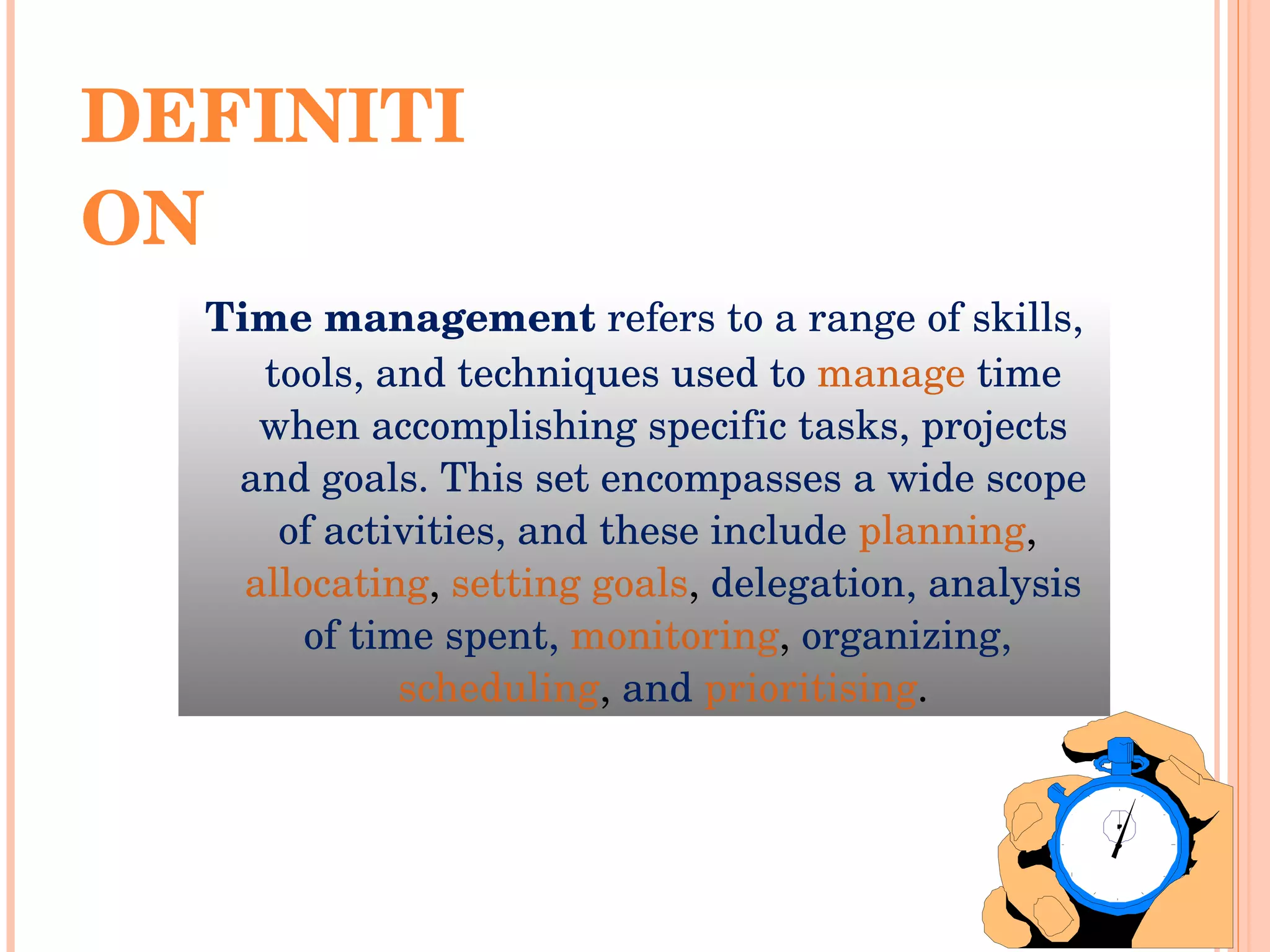 Time management | PPT
