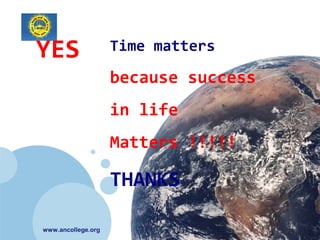 Life Skill - Time Management | PPT