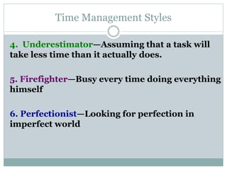 Time Management | PPTX