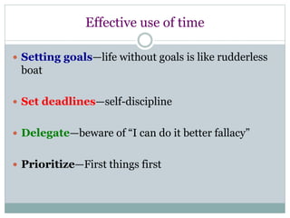 Time Management | PPTX