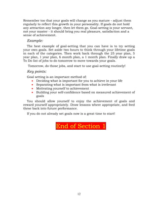 Time Management - Mind Tools' Essential Skills | PDF