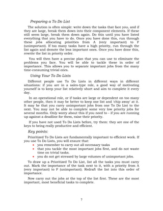 Time Management - Mind Tools' Essential Skills | PDF