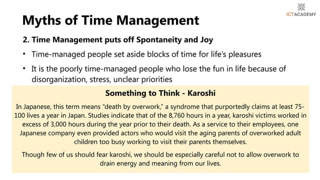 Time Management - Module 3.pptx to become | PPTX