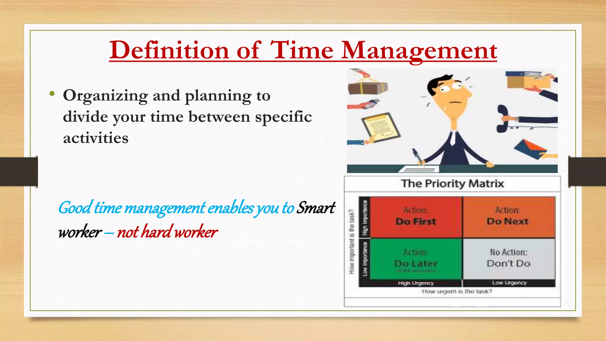 Time Management | PPTX