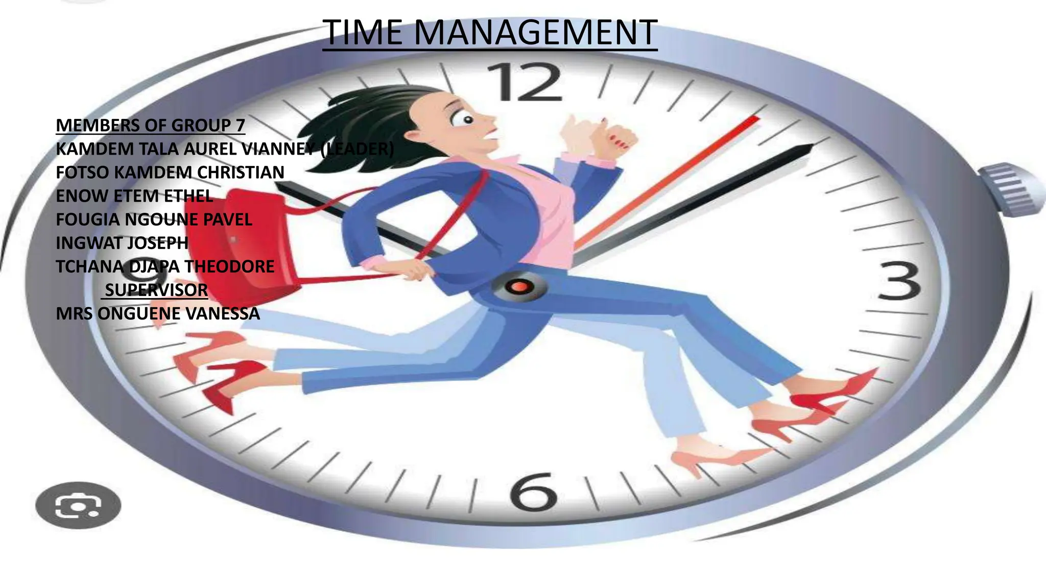TIME MANAGEMENT 00001 presentation group | PPT