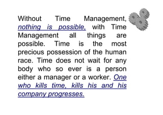 Time management | PPT