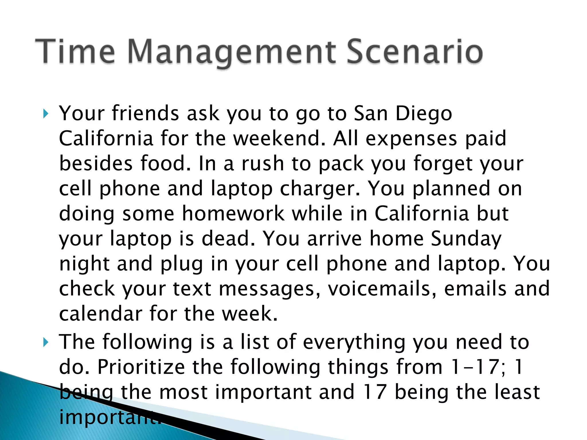 Time Management 101 | PPT