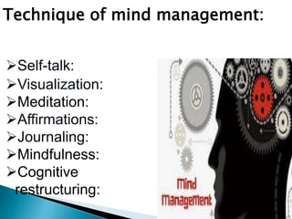 Time AND MIND Management PRESENTATION.pptx | Mental Health | Diseases ...