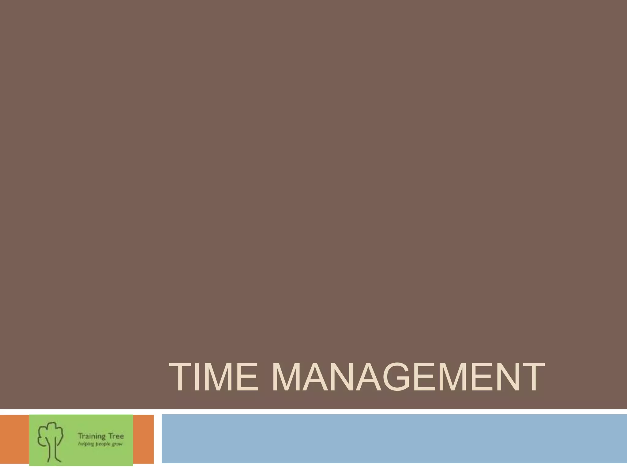 Time management 2014 | PPT