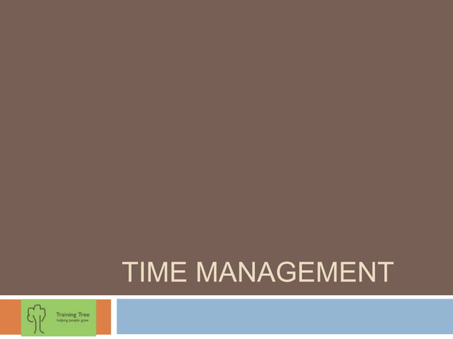 Time management 2014 | PPT