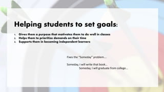 Time management and goal setting | PPTX