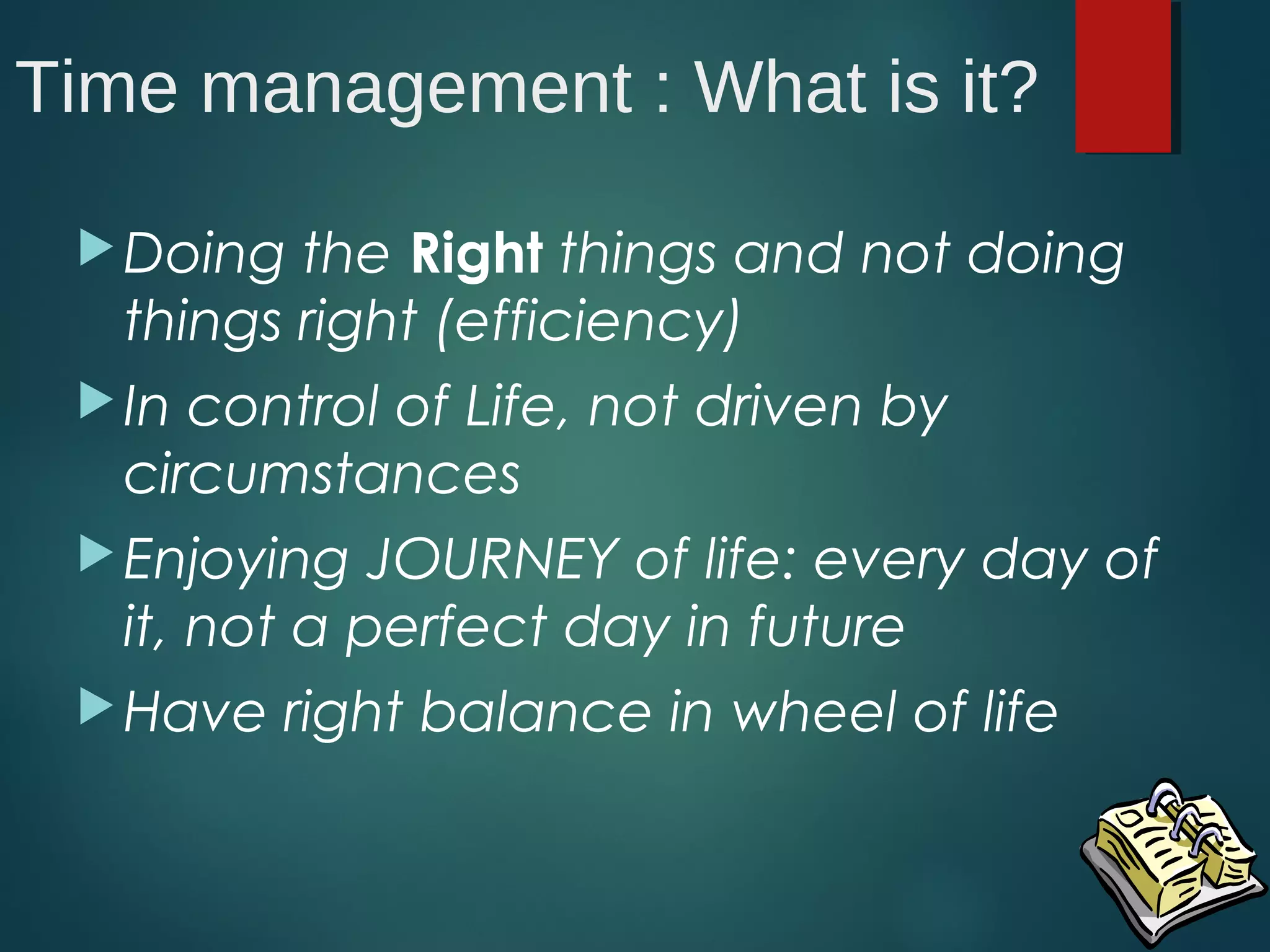 Time management and leadership | PPT