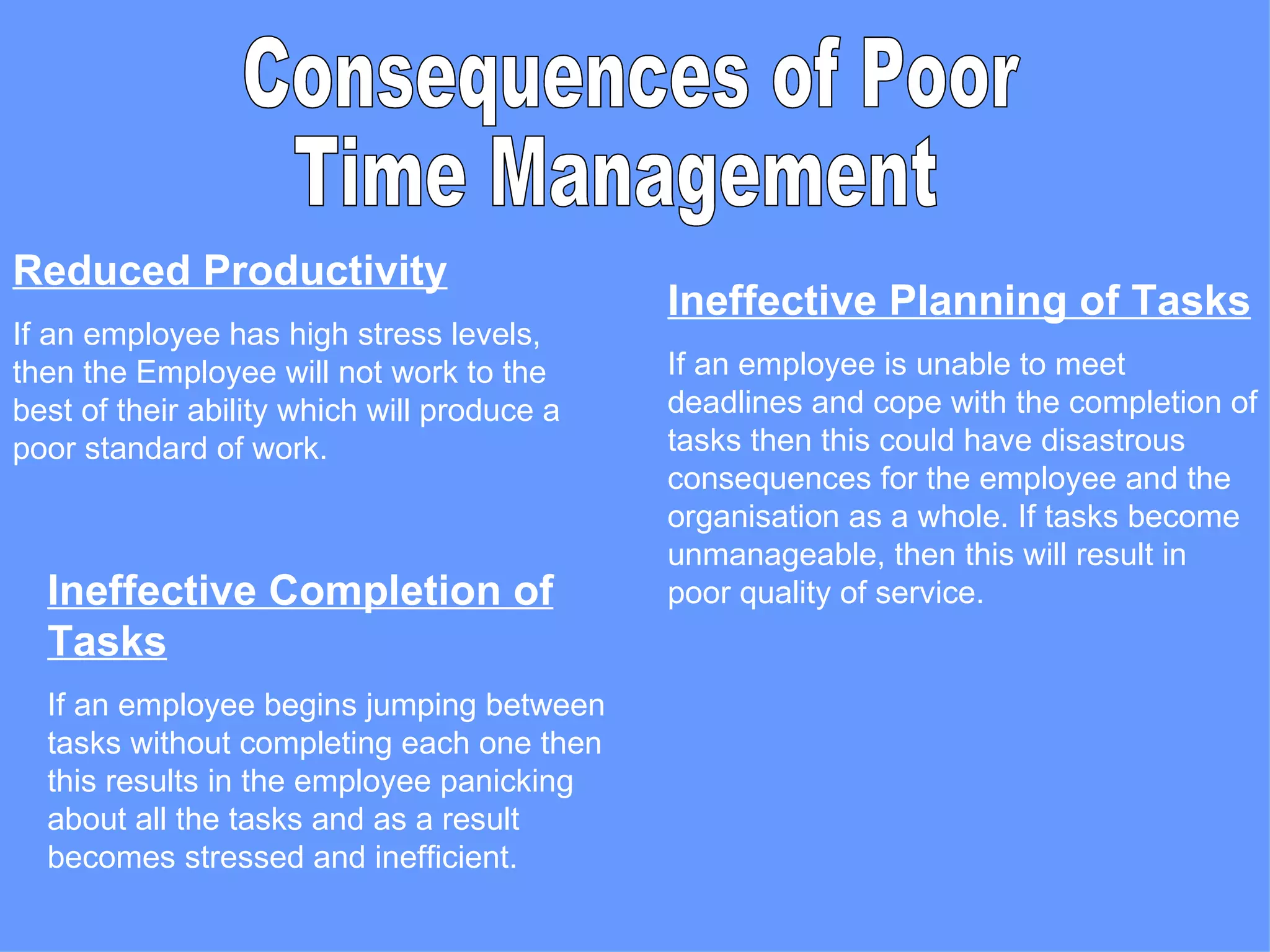 Time Management And Time Stealers | PPT