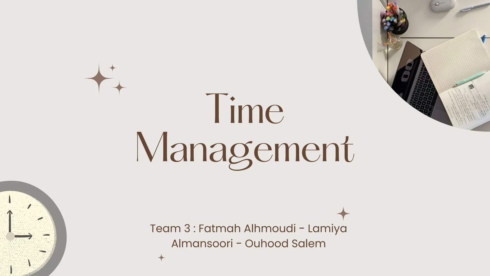 Time management CANVA .pdf Fatamia, Ouhood, Lamya | PDF