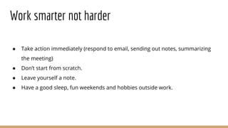 Time management & email | PDF