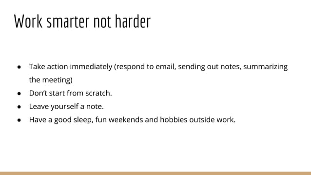 Time management & email | PDF