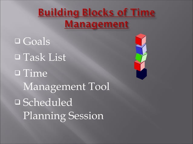 Effective Time management | PPT