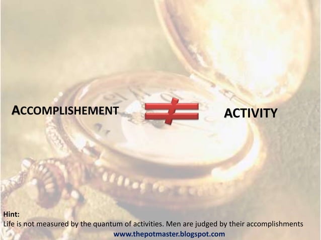 Time Management For Dummies | PPT