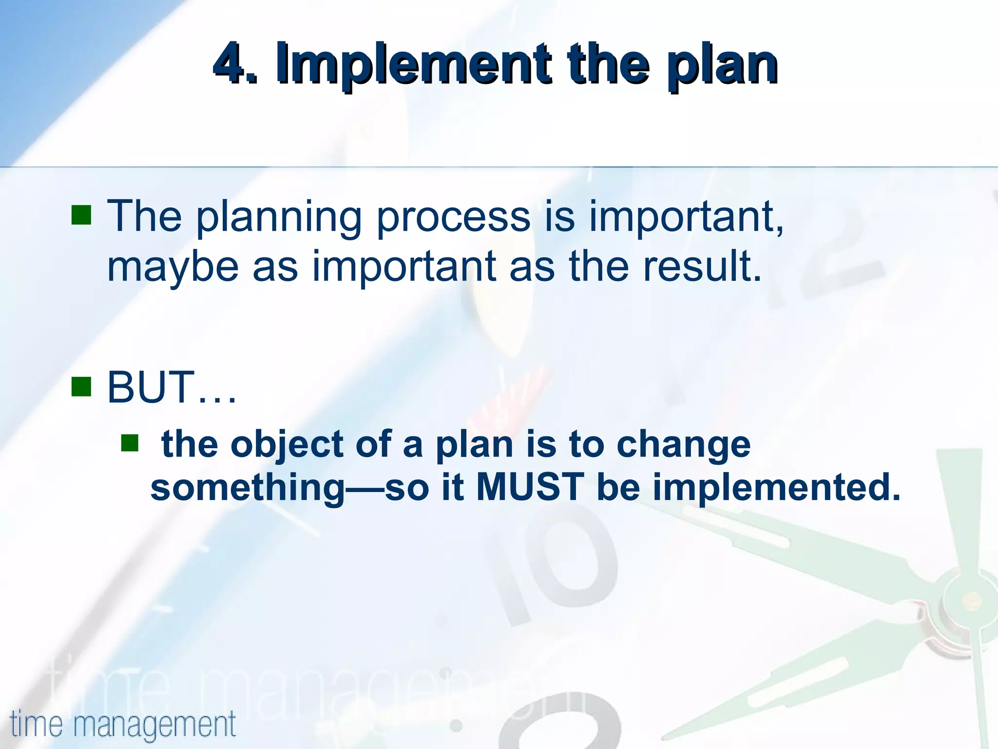 Time Management For Managers | PPT