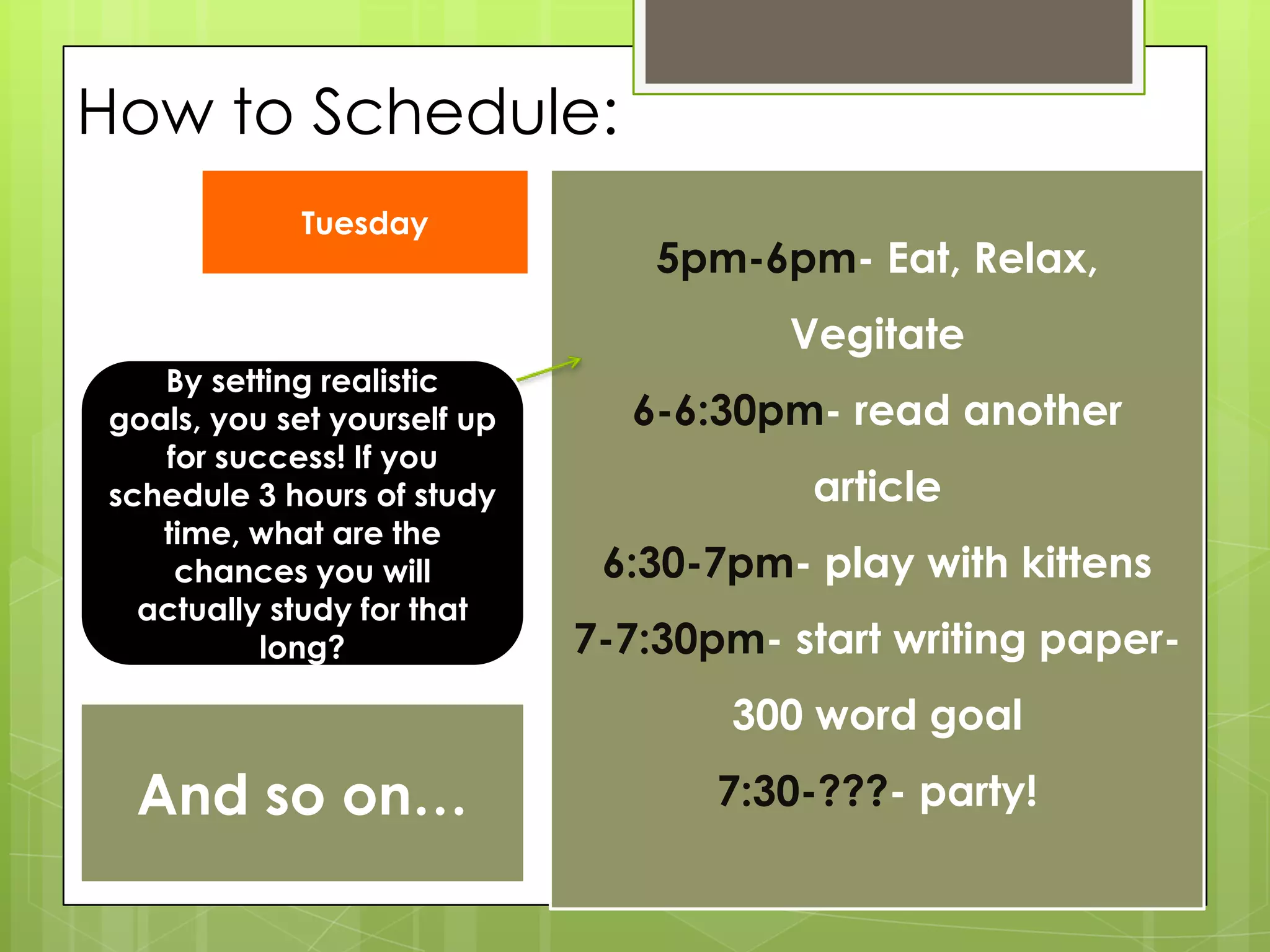 Time management for students | PPTX