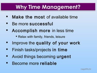 Time Management for Students | PPT