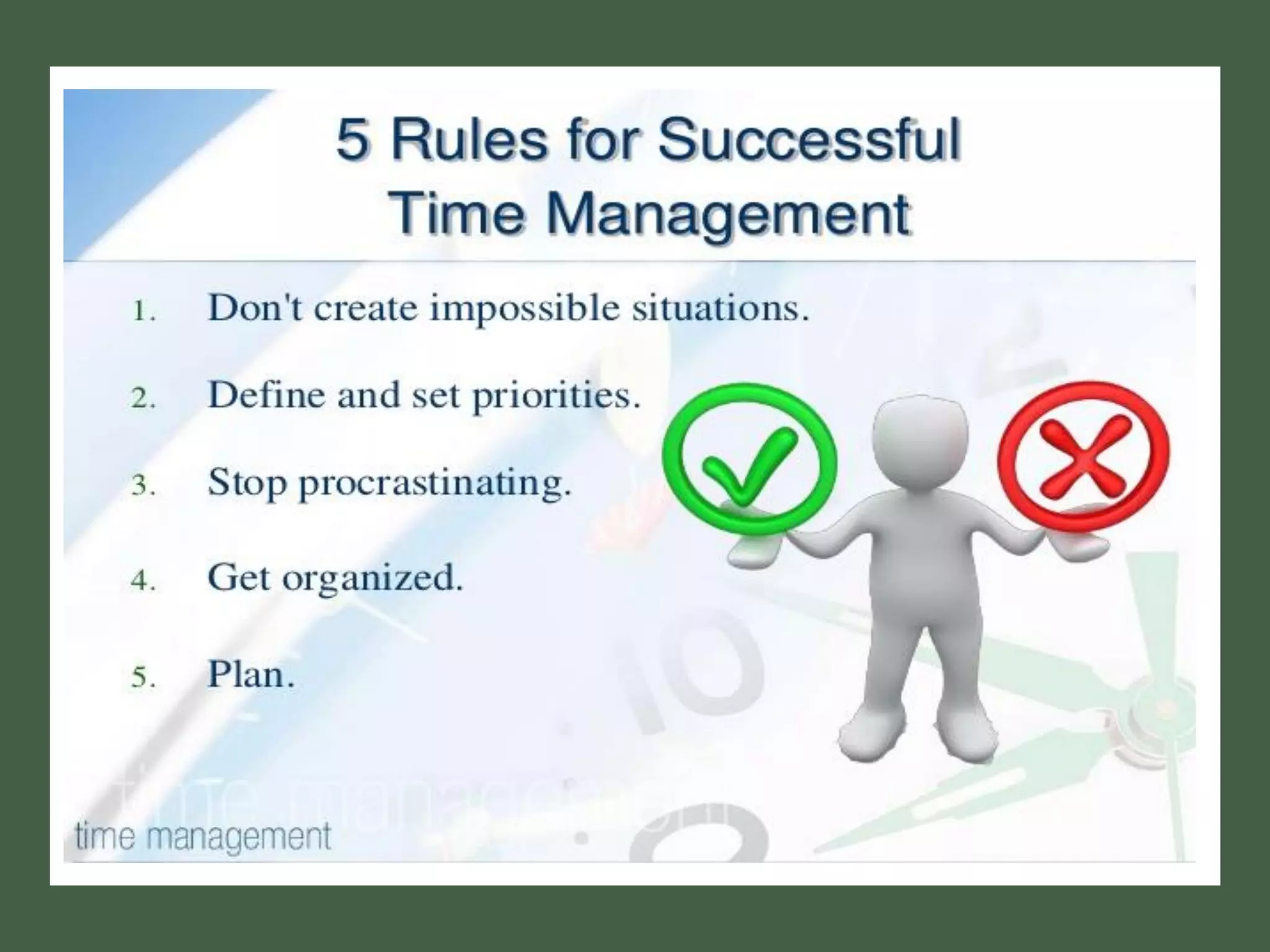 Time management for supervisors - principles, tools and practice | PDF