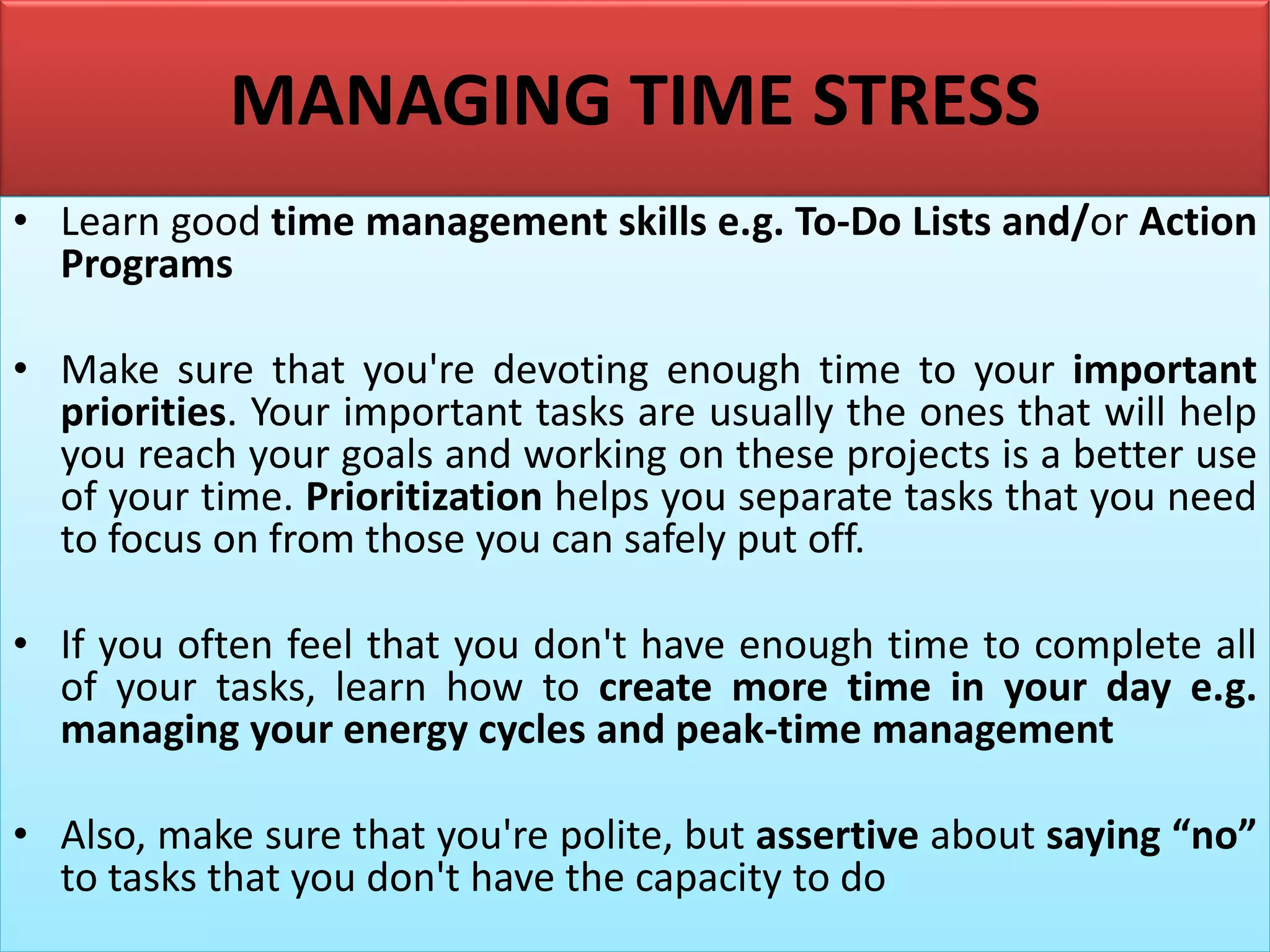 Time management for supervisors - principles, tools and practice | PDF