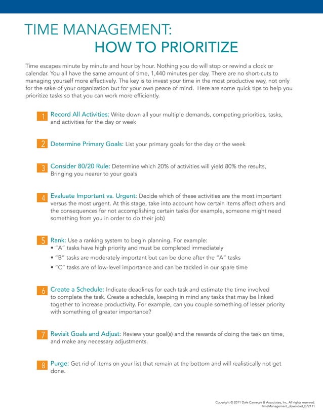 Time management guide | PDF