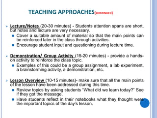 Time management in classroom by DR.SHAZIA ZAMIR,NUML. | PPTX