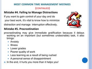 Time management in classroom by DR.SHAZIA ZAMIR,NUML. | PPTX