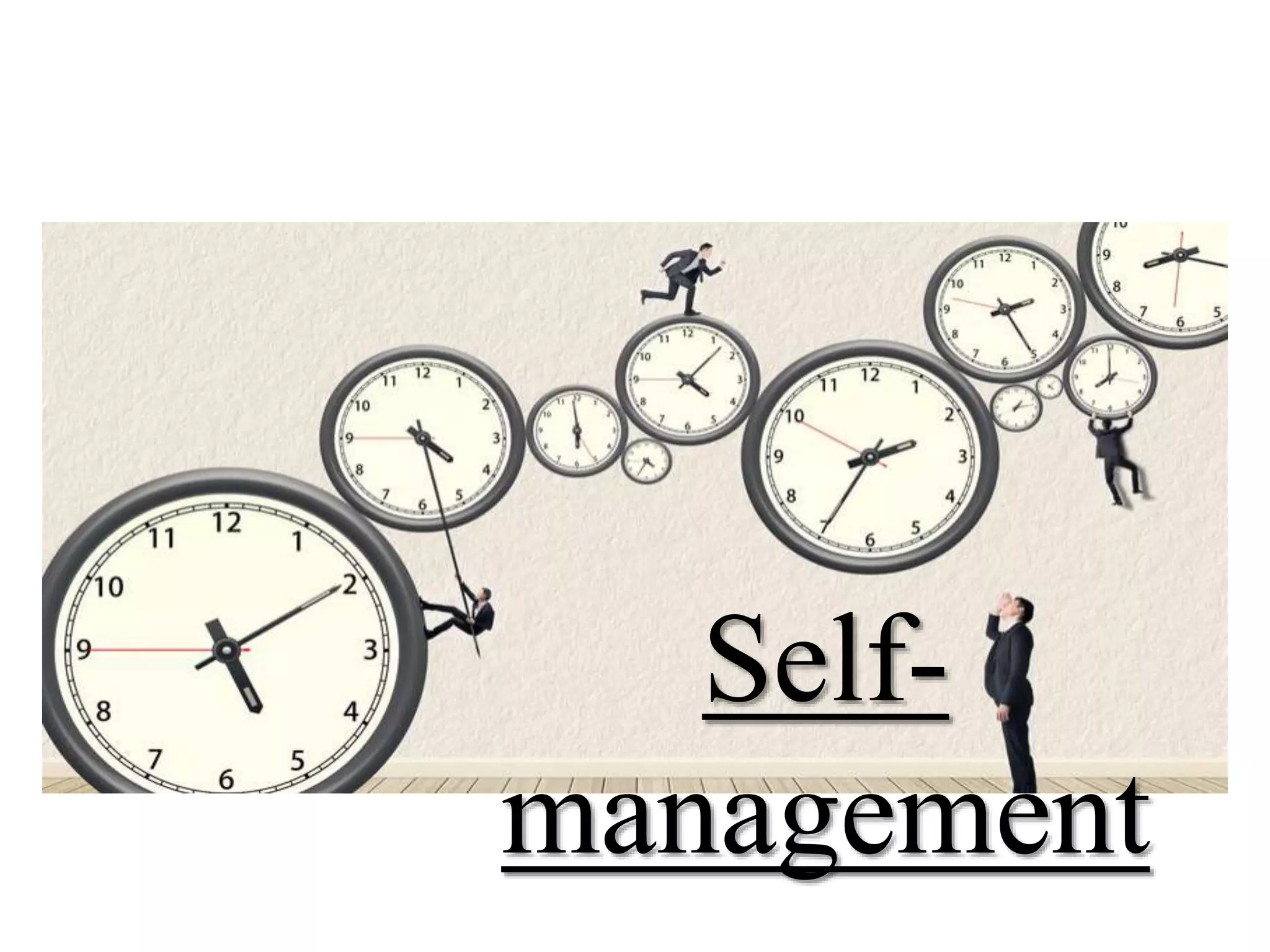 Time management is self management | PPTX