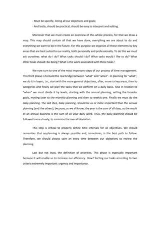 Time Management | PDF