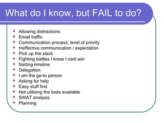 Time management managing work priorities for supervisors | PPT