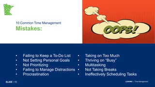 Time Management | PPTX