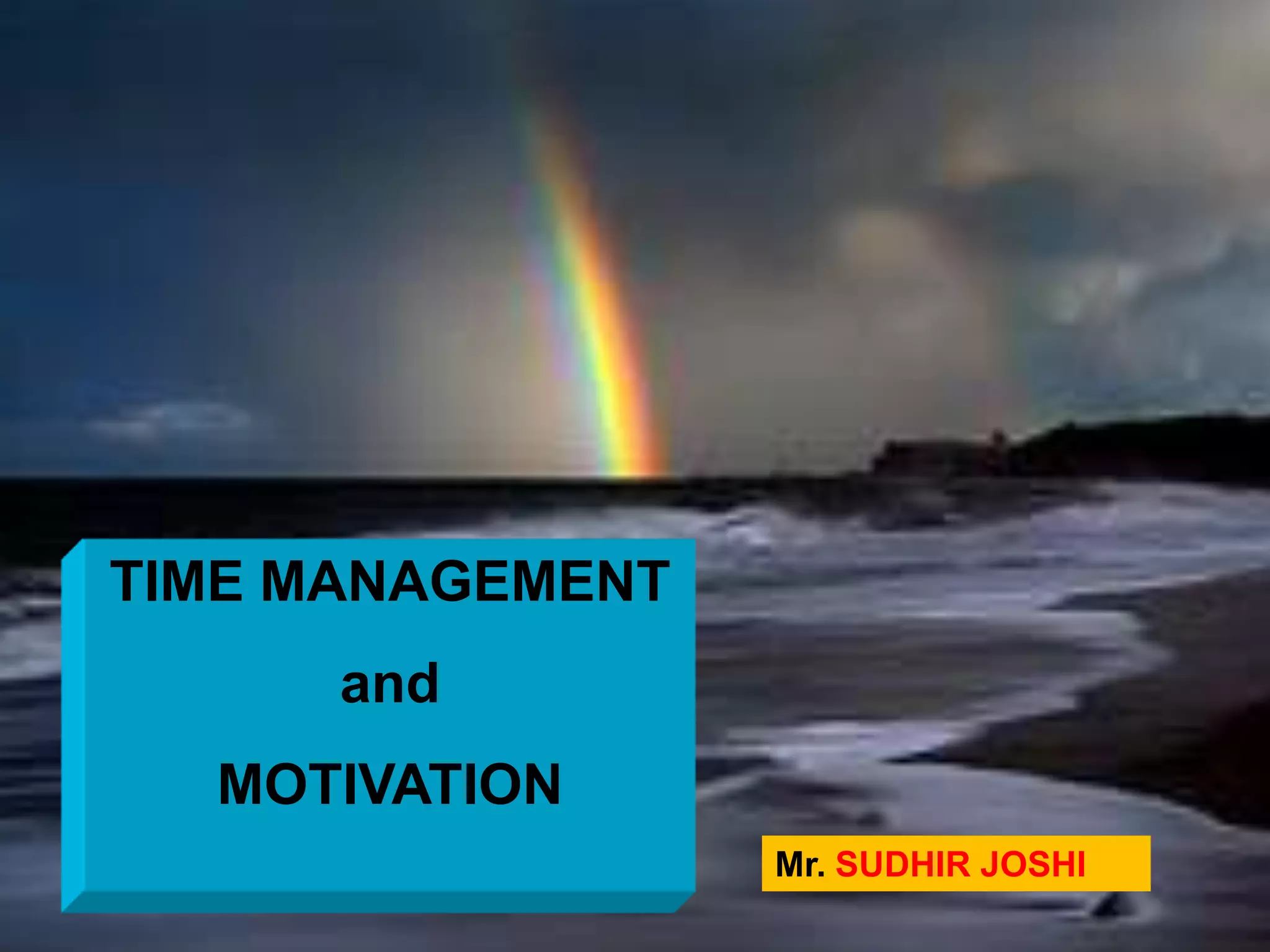 Time Management & Motivation | PPSX