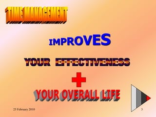 Time Management & Motivation | PPSX