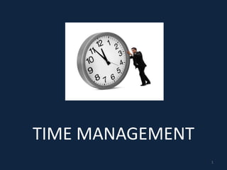 Time management presentation. | PPTX