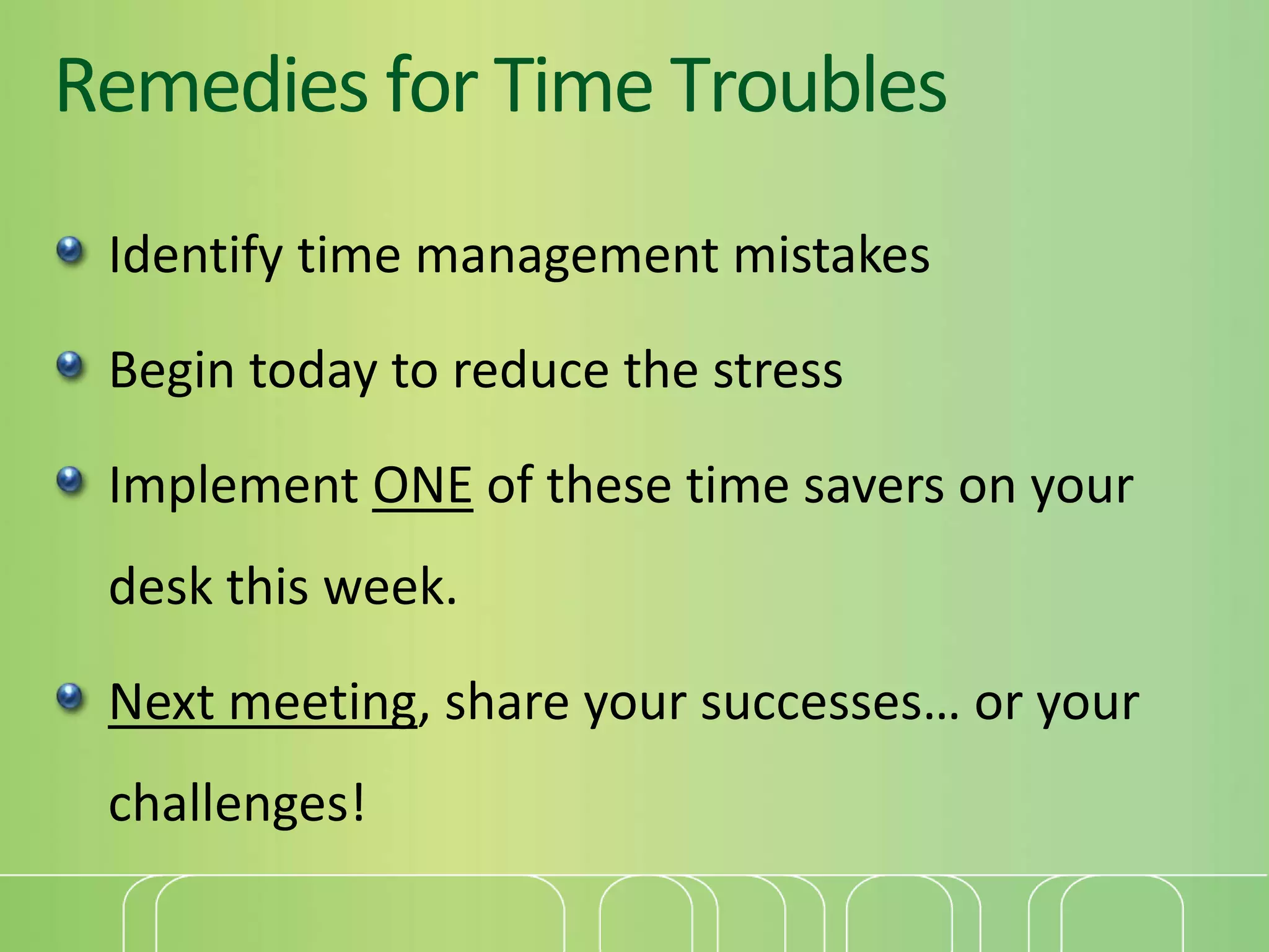 10 Time Management Tips - PART 1 | PPTX