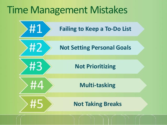 10 Time Management Tips - PART 1