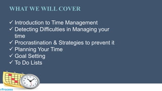 Time management powerpoint | PPTX