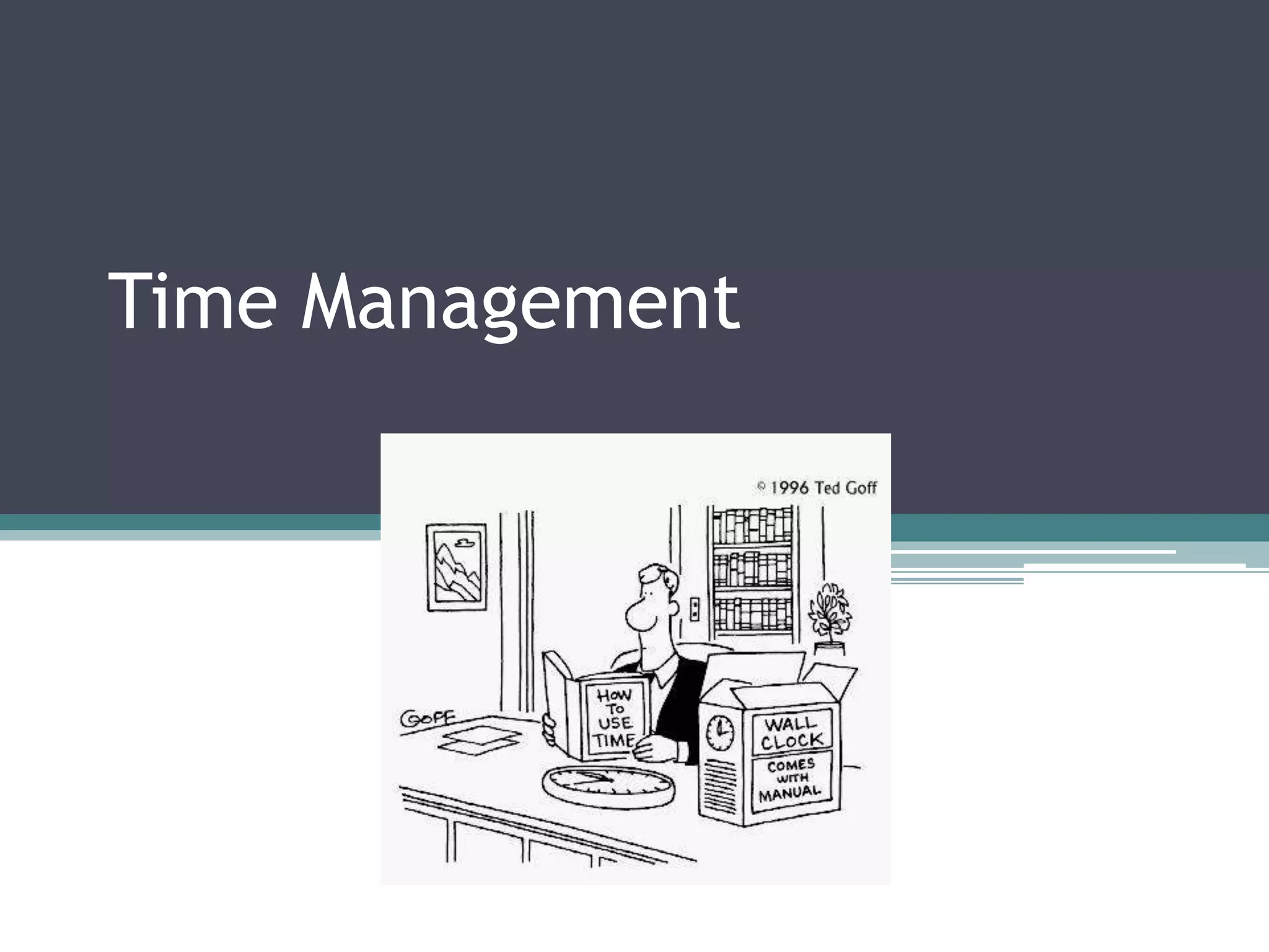 Time Management Power Point Presentation | PPTX