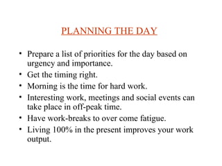 Time management ppt | PPT