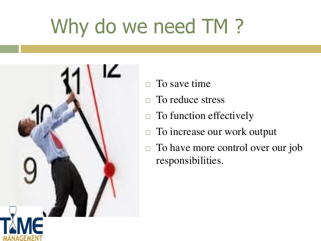 Time management ppt