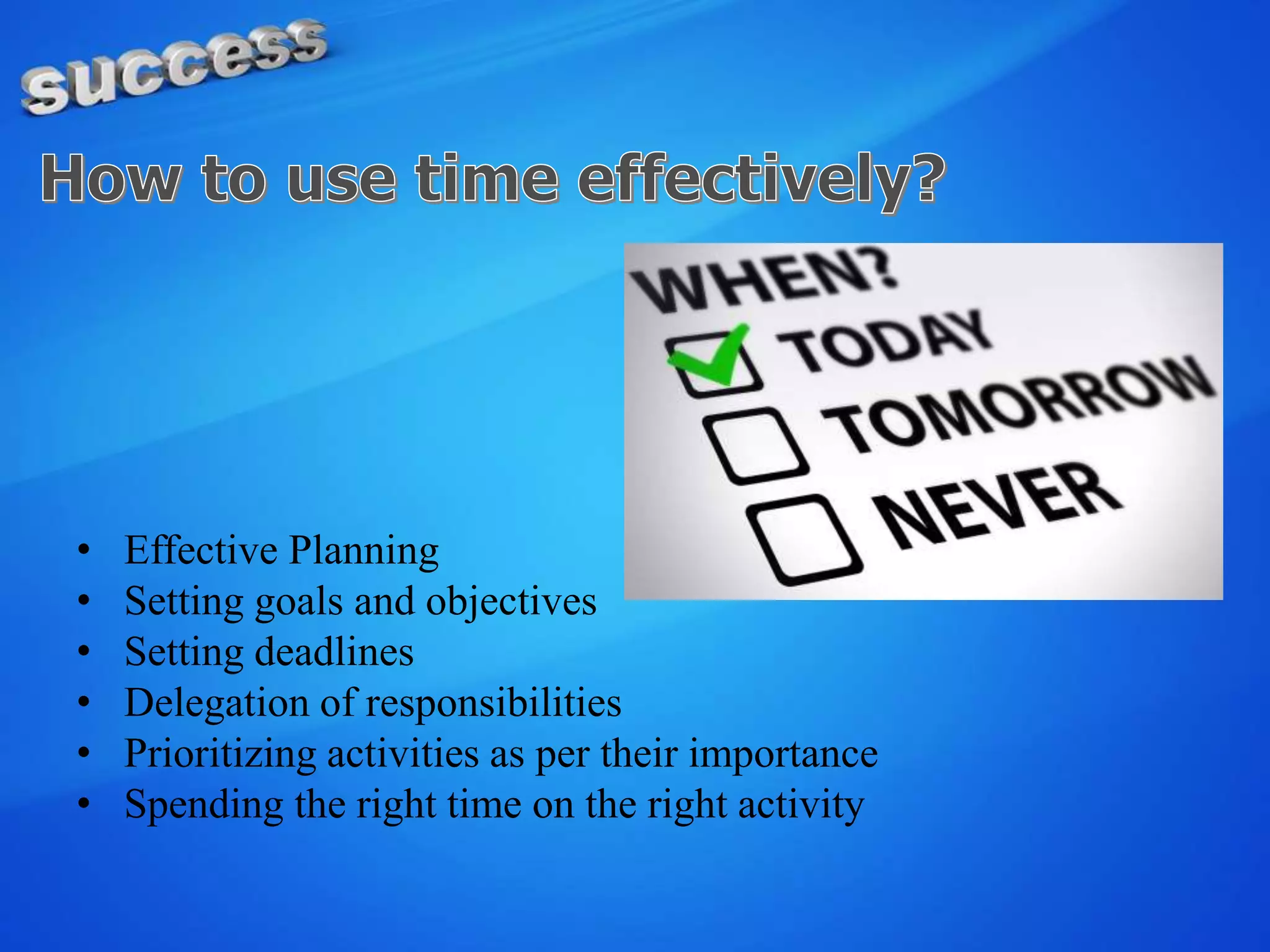 Time Management | PPTX